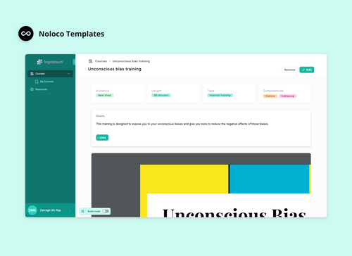 Employee Development Resources App - Noloco Templates Employee Development Resources App - Noloco Templates